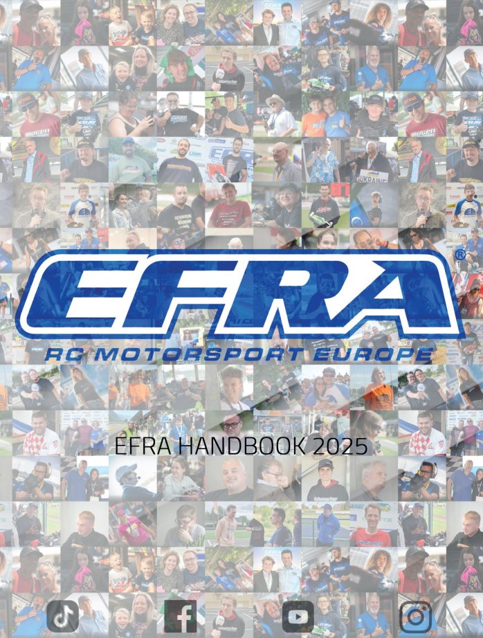 EFRA Handbook 2025 Appendix 3 Now Available – RC Motorsport Europe